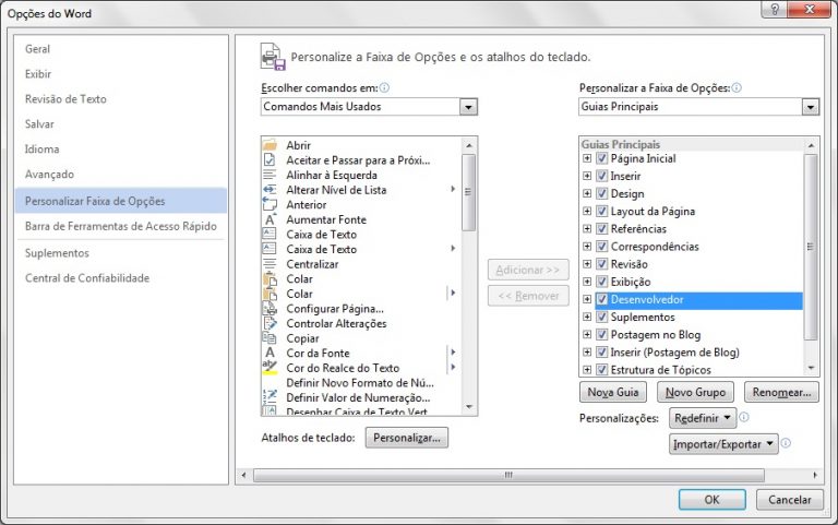 Como criar um formulário no Word – Blog da MPR Informática
